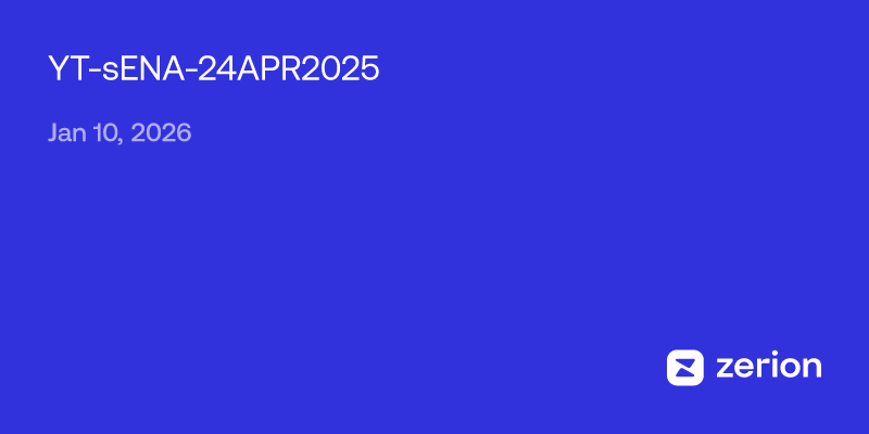 YT Staked ENA 24APR2025 Price Chart (YT-sENA-24APR2025)